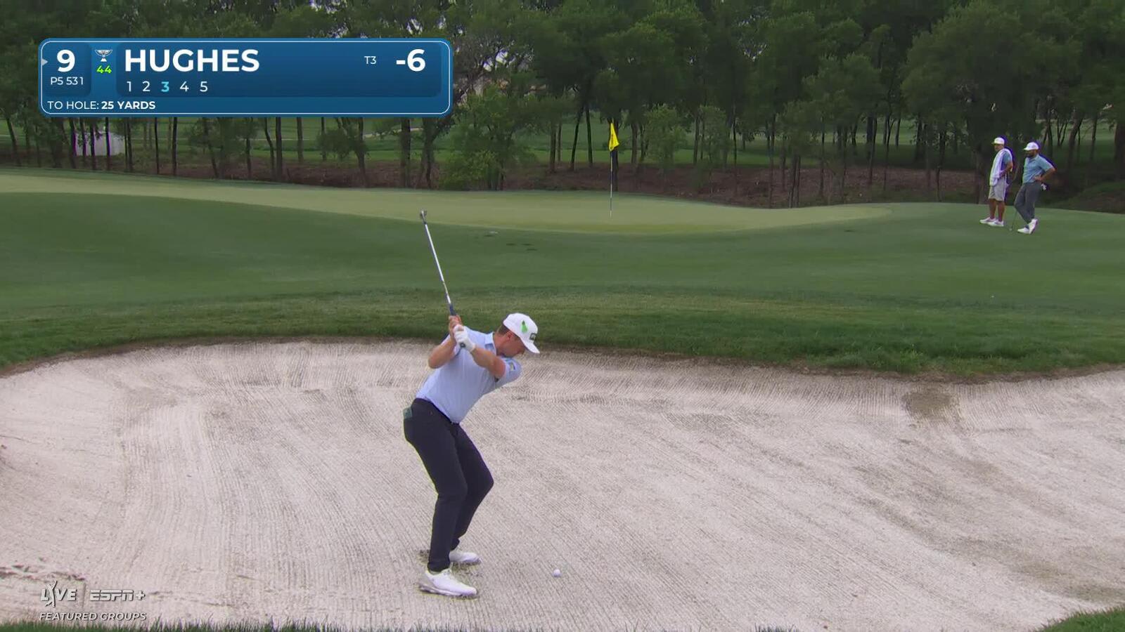Mackenzie Hughes | Round 1 | 9th hole | Shot 3 | 2025 THE CJ CUP