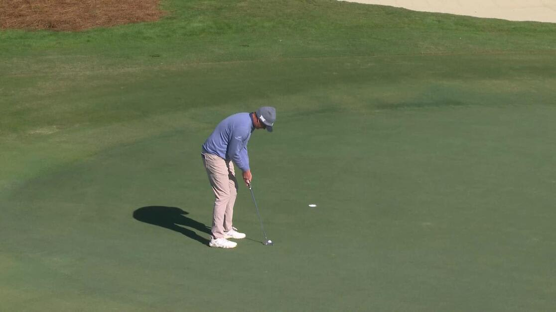 Henrik Norlander | Round 3 | 17th hole | Shot 3 | 2024 The RSM Classic