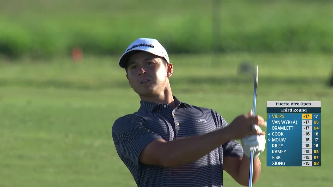 Karl Vilips | Round 3 | 18th hole | Shot 2 | 2025 Puerto Rico