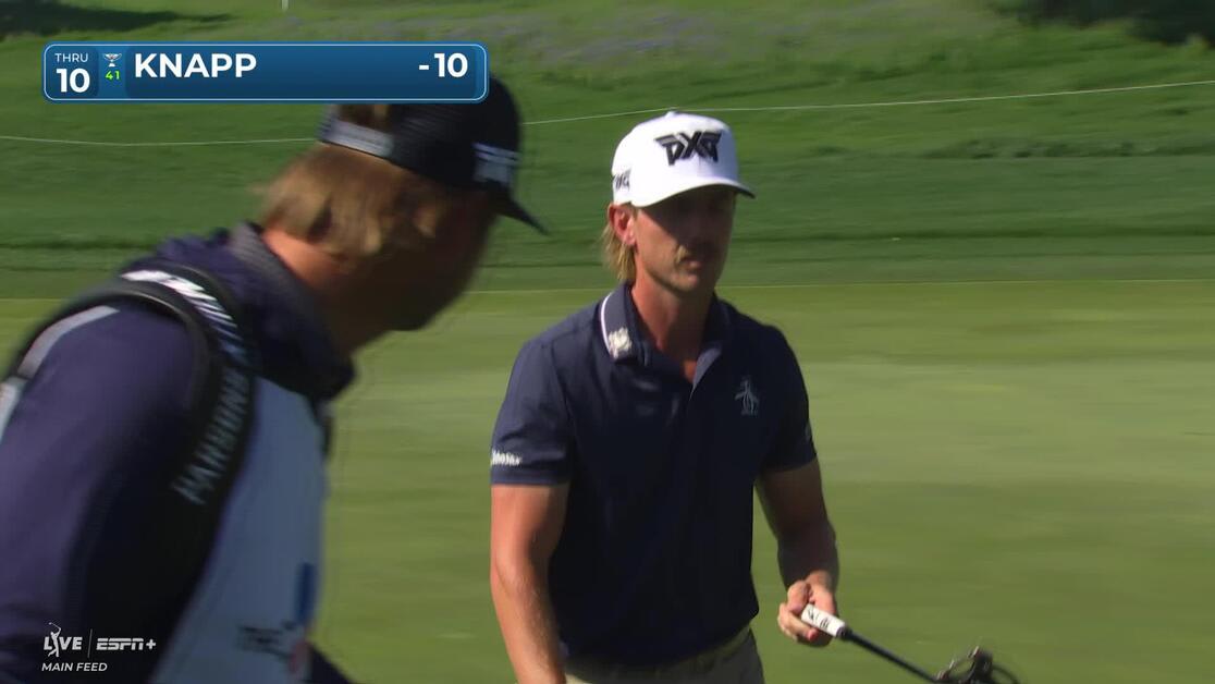 Jake Knapp | Round 4 | 10th hole | Shot 4 | 2025 THE CJ CUP