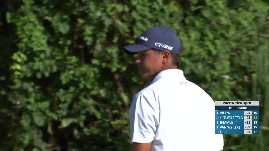 Karl Vilips | Round 4 | 16th hole | Shot 3 | 2025 Puerto Rico