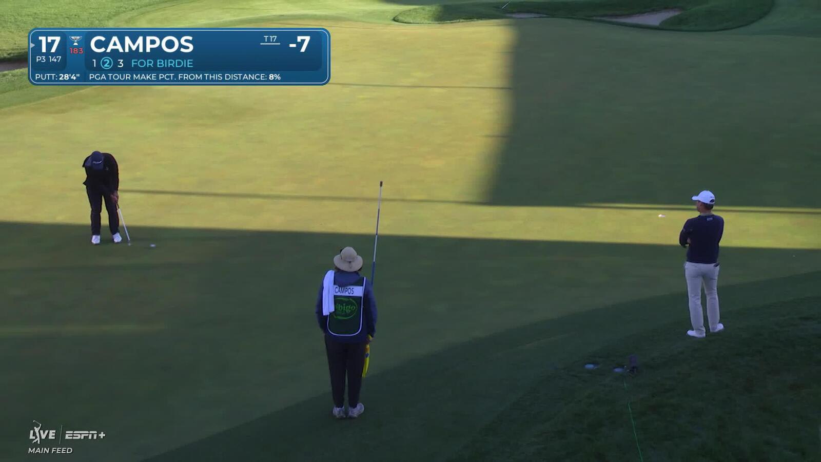 Rafael Campos | Round 2 | 17th hole | Shot 2 | 2025 THE CJ CUP