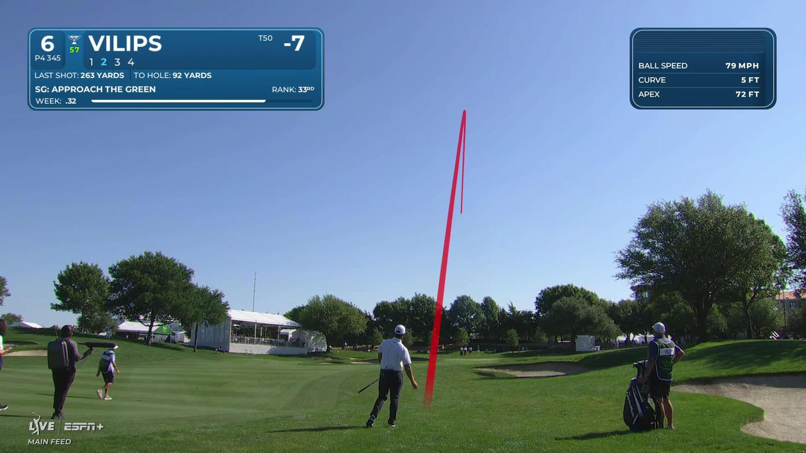 Karl Vilips | Round 4 | 6th hole | Shot 2 | 2025 THE CJ CUP