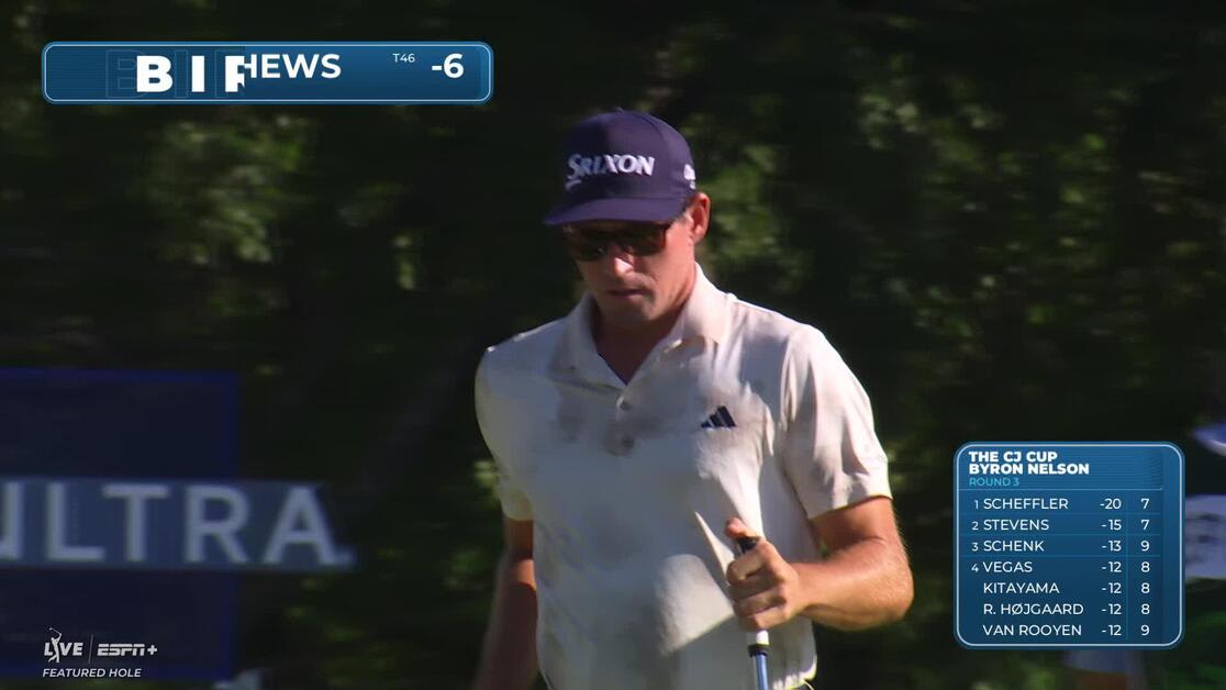 Brandon Matthews | Round 3 | 14th hole | Shot 3 | 2025 THE CJ CUP