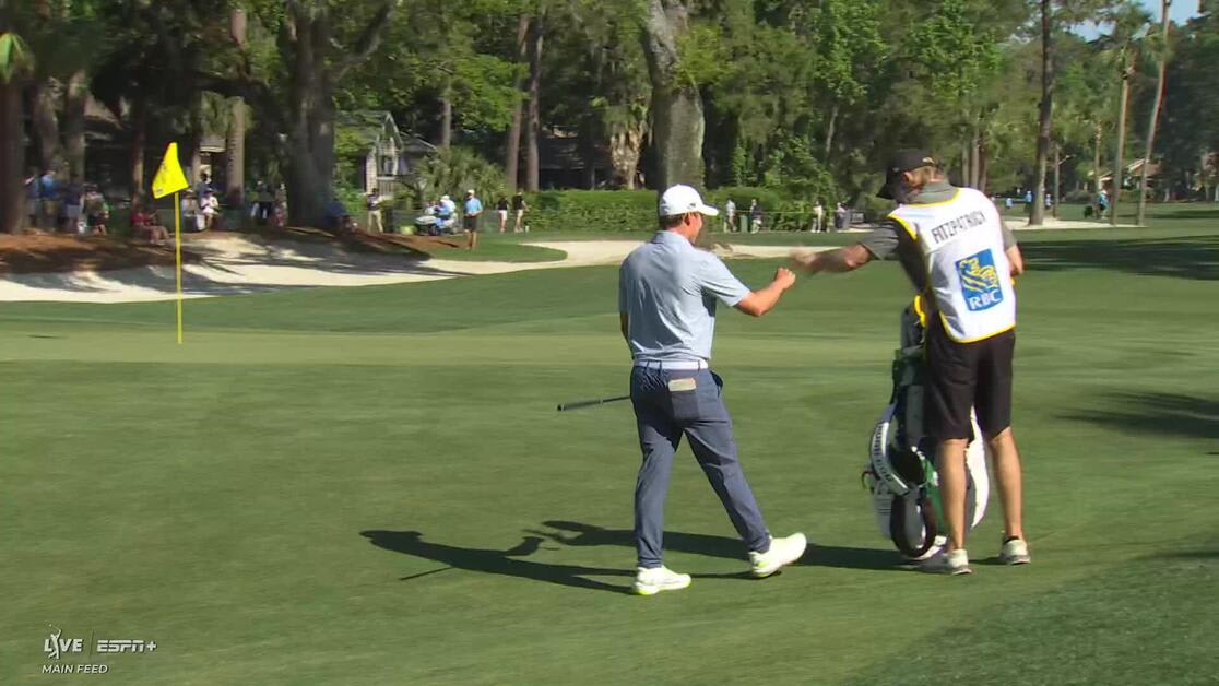 Matt Fitzpatrick | Round 1 | 2nd hole | Shot 3 | 2025 RBC Heritage