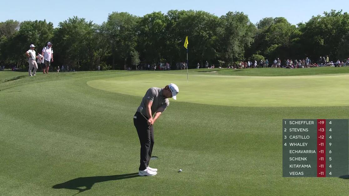 Rasmus Højgaard | Round 3 | 5th hole | Shot 3 | 2025 THE CJ CUP