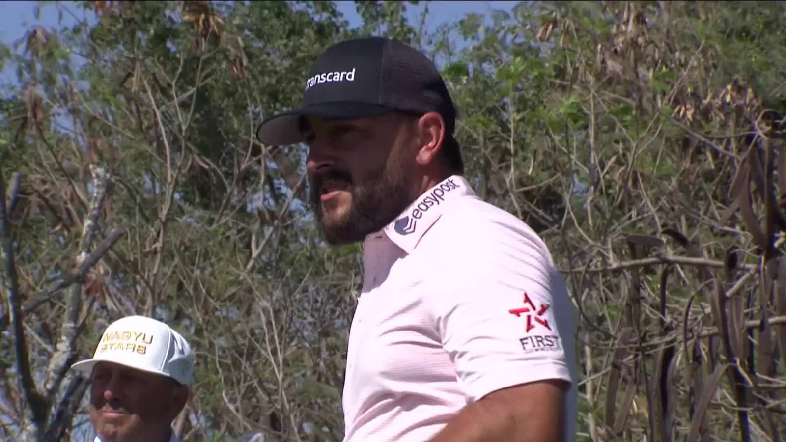 Stephan Jaeger | Round 1 | 9th hole | Shot 1 | 2025 Mexico Open