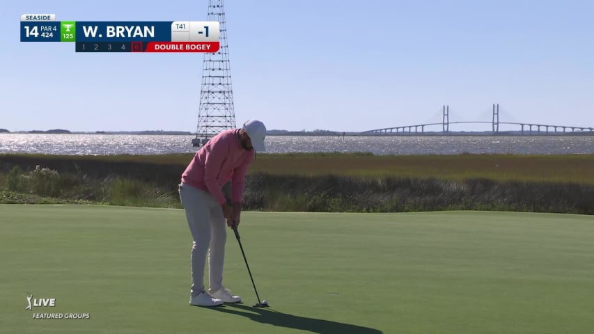 Wesley Bryan | Round 2 | 4th hole | Shot 1 | 2024 The RSM Classic