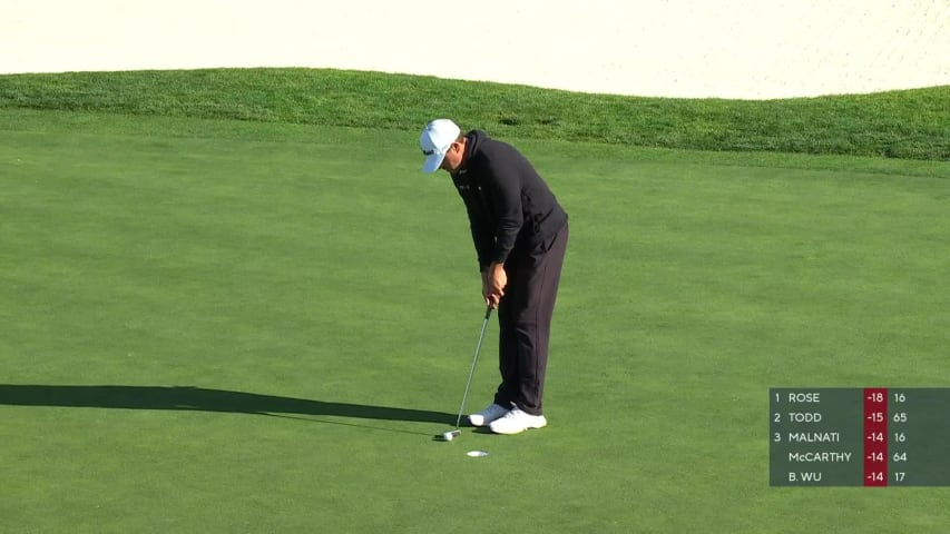 Joseph Bramlett | 2023 AT&T Pebble Beach | Round 4 | 3rd hole | Shot 2