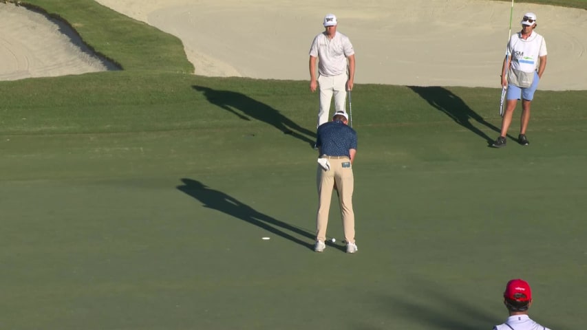 Mackenzie Hughes | Round 4 | 3rd hole | Shot 2 | 2024 The RSM Classic