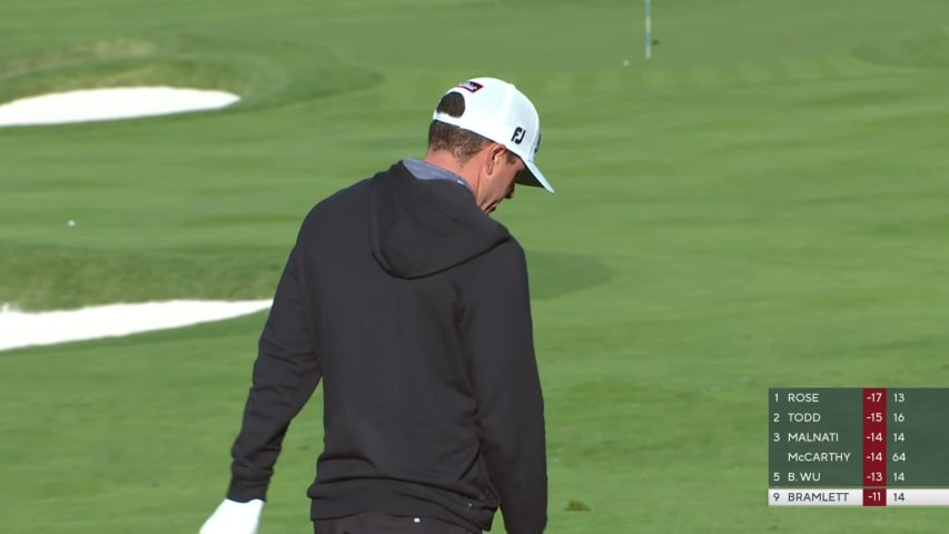 Joseph Bramlett | 2023 AT&T Pebble Beach | Round 4 | 3rd hole | Shot 2
