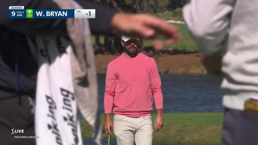 Wesley Bryan | Round 2 | 16th hole | Shot 1 | 2024 The RSM Classic
