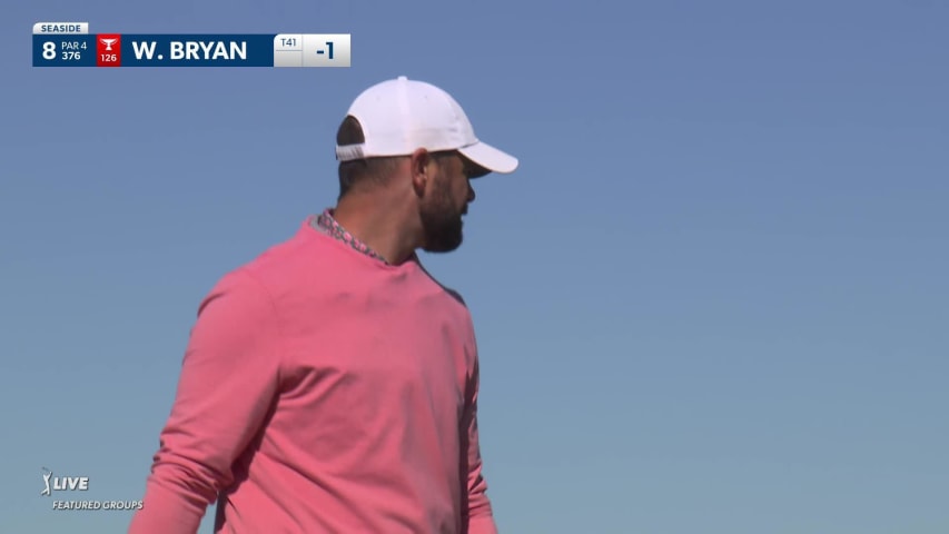 Wesley Bryan | Round 2 | 8th hole | Shot 1 | 2024 The RSM Classic