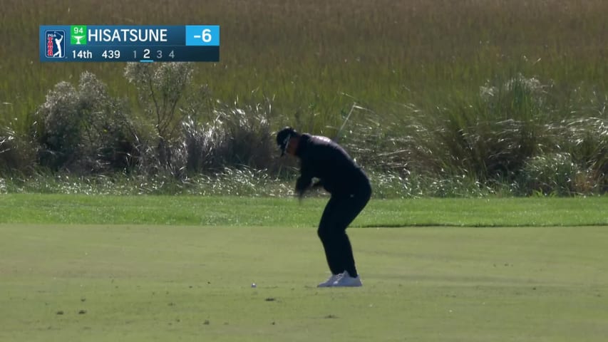 Ryo Hisatsune | Round 3 | 3rd hole | Shot 3 | 2024 The RSM Classic