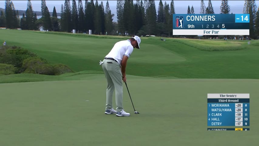Corey Conners | Round 3 | 6th hole | Shot 2 | 2025 The Sentry
