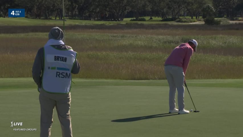 Wesley Bryan | Round 2 | 2nd hole | Shot 4 | 2024 The RSM Classic