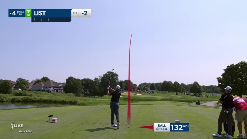 Jordan Spieth's tee shot sets up birdie at Valero