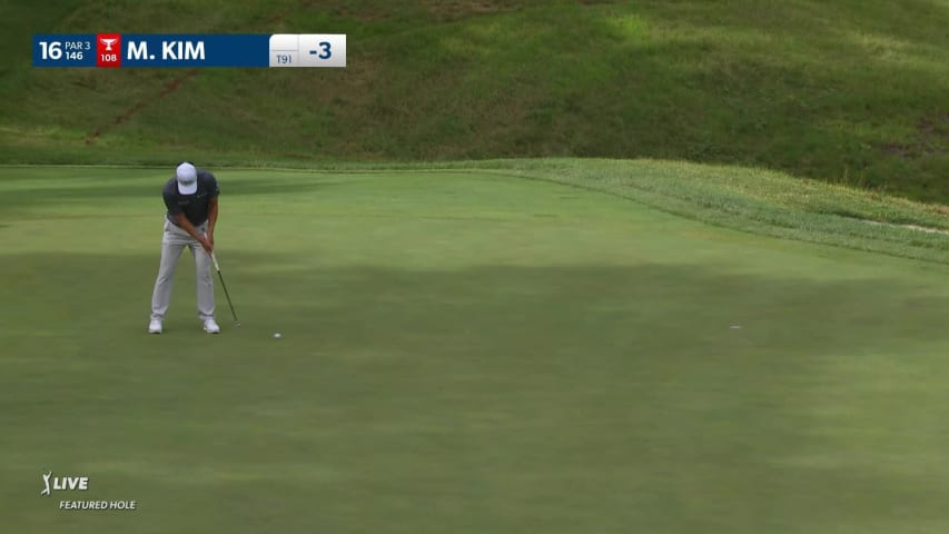 Max Homa's approach to 7 feet yields birdie at THE PLAYERS