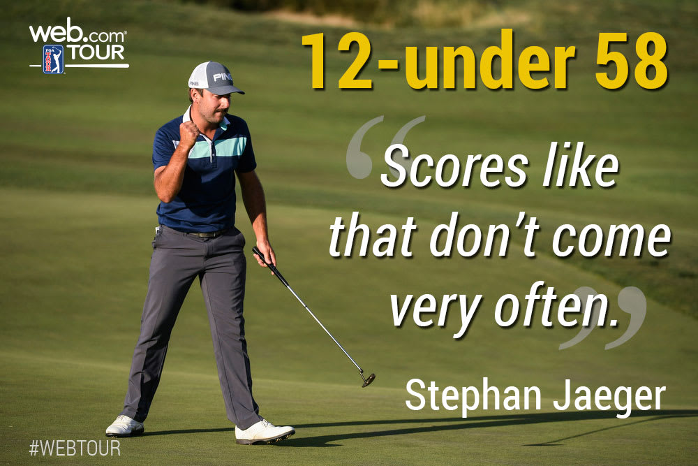 The anatomy of history: Stephan Jaeger's 58 - PGA TOUR