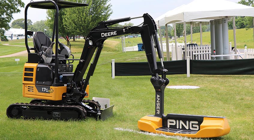 John Deere, PING collaborate to design the largest Anser putter ever ...