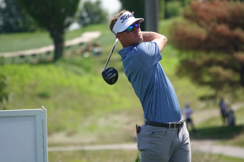 Tyson Alexander takes second-round lead at Pinnacle Bank Championship ...