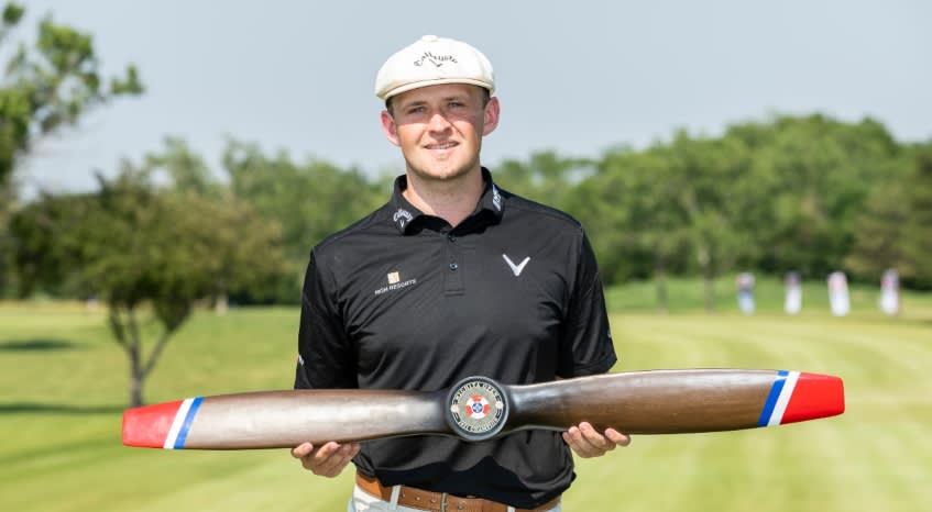 Harry Hall holds on for first career win at Wichita Open Benefitting KU ...