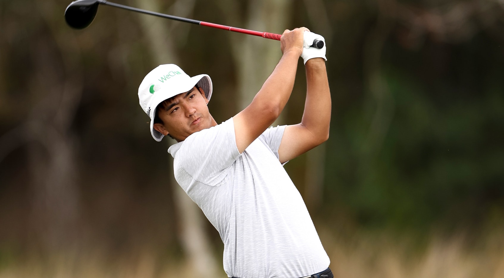 Zecheng Dou takes 36-hole lead with second consecutive 7-under 64 at ...