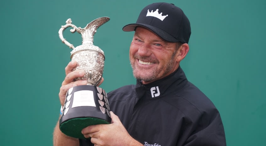 Alex Cejka wins in the rain and wind at The Senior Open Championship ...