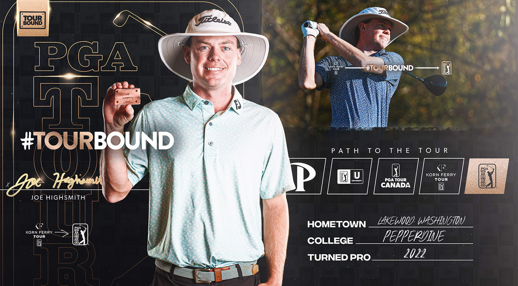 Washington native Joe Highsmith earns first PGA TOUR card amidst Finals ...