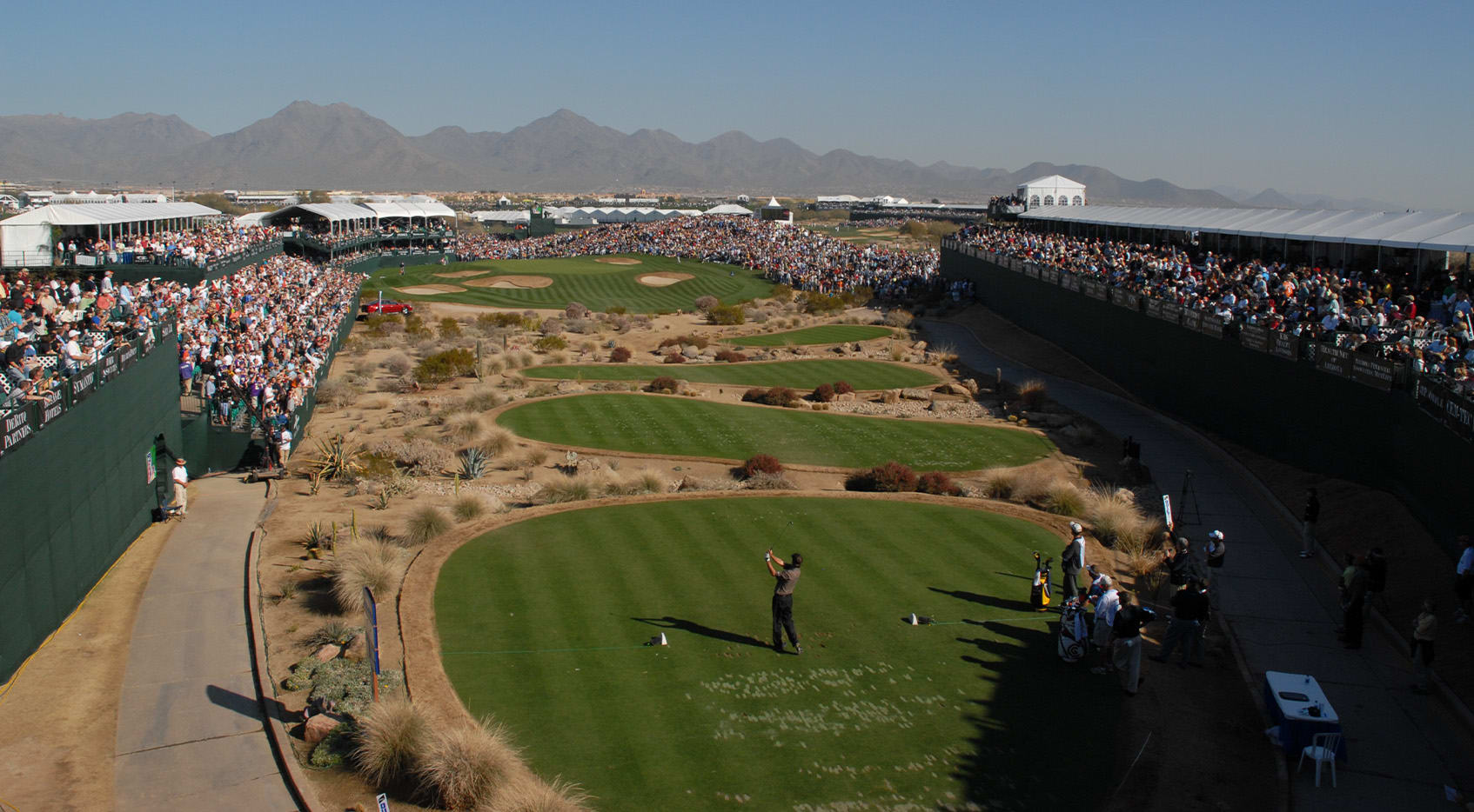 How it started: Hole 16 at WM Phoenix Open - PGA TOUR