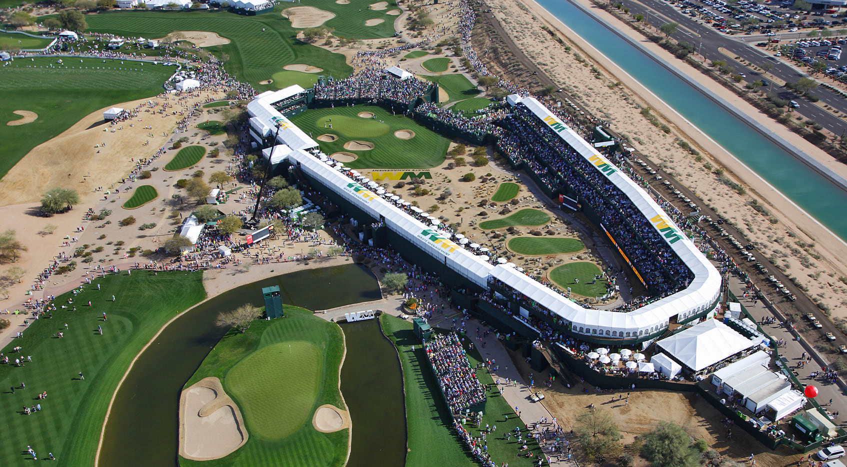 How it started: Hole 16 at WM Phoenix Open - PGA TOUR