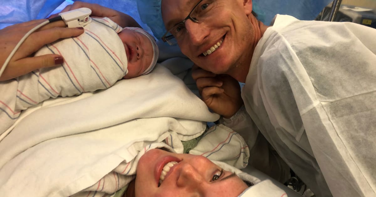 Mark Baldwin celebrates birth of first child Miles - PGA TOUR