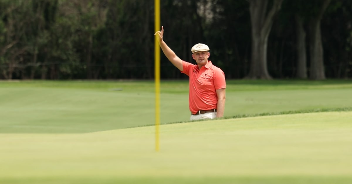 Harry Hall takes 22 putts for career-best 62 and lead at Colonial - PGA ...