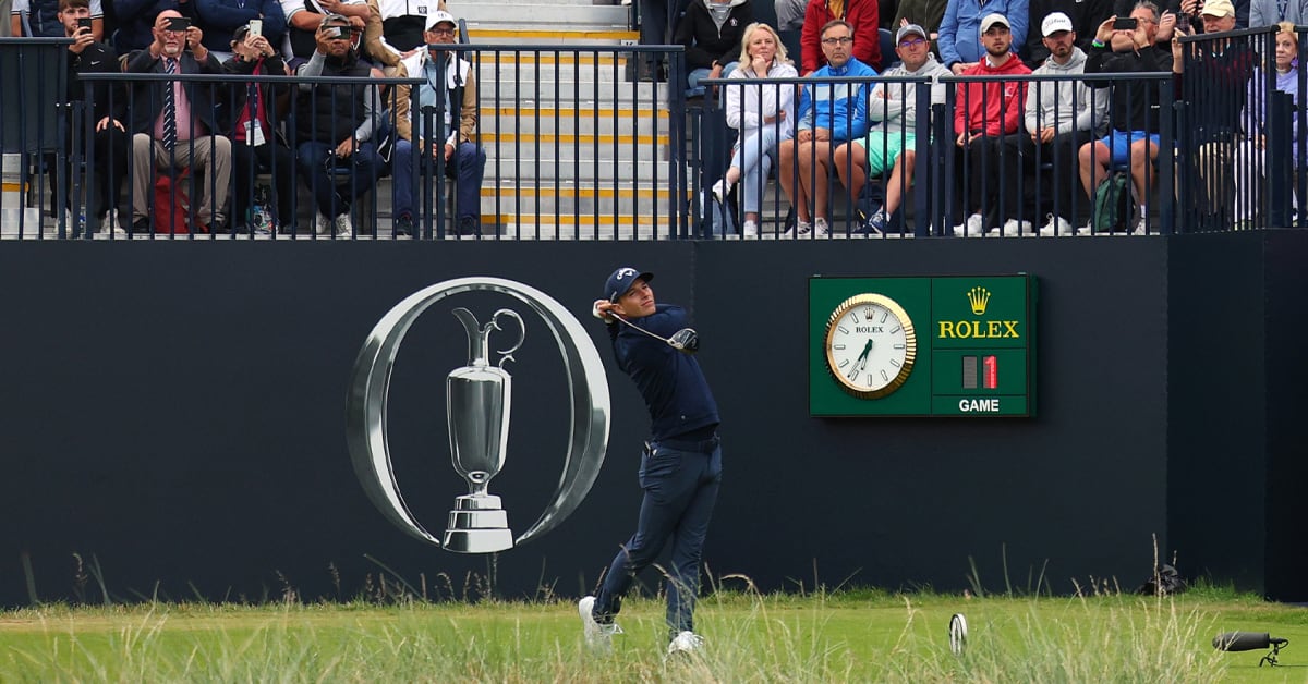 Matthew Jordan gets The Open Championship started at Royal Liverpool ...