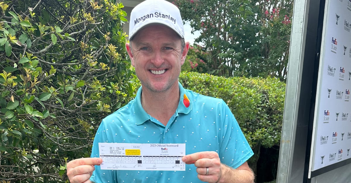Justin Rose shoots 61 to tie TPC Southwind's course record - PGA TOUR