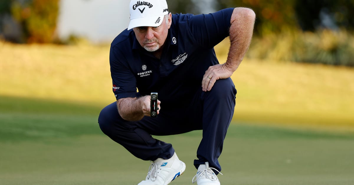 Rod Pampling takes a one-stroke lead over a trio of players entering ...