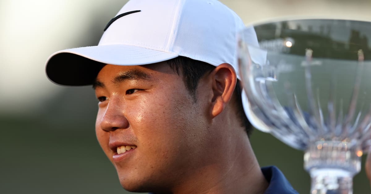 Tom Kim on the cusp of Official World Golf Ranking’s top 10 - PGA TOUR