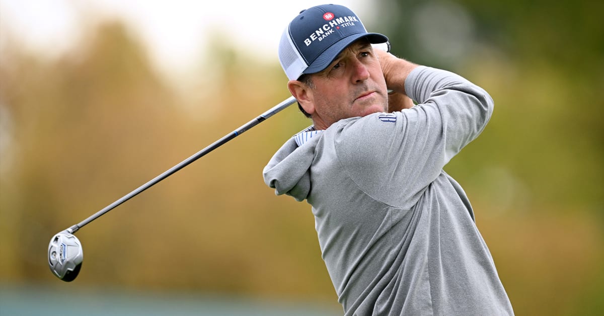 Harrison Frazar leads after Round 1 at the Dominion Energy Charity Classic with a first-round 65 ...