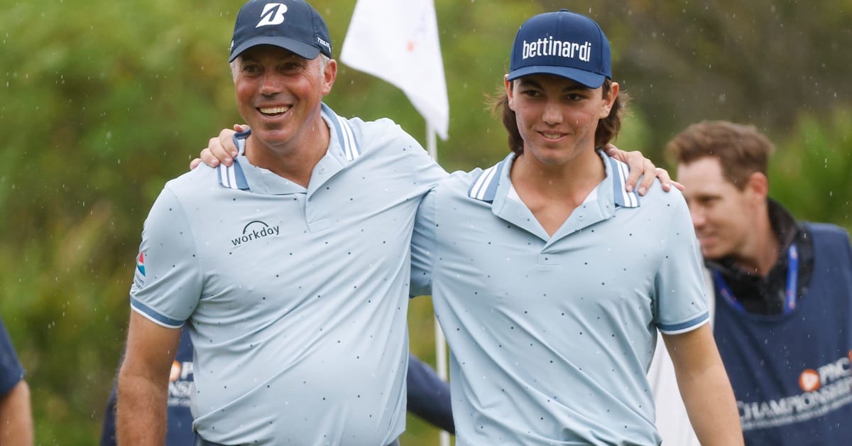 Team Kuchar birdies – and smiles – through gray skies to lead PNC Championship - PGA TOUR