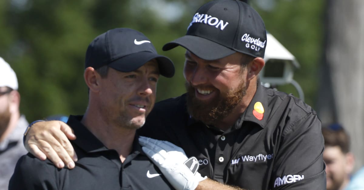 Rory McIlroy, Shane Lowry having fun alongside Joel Dahmen, Keith ...
