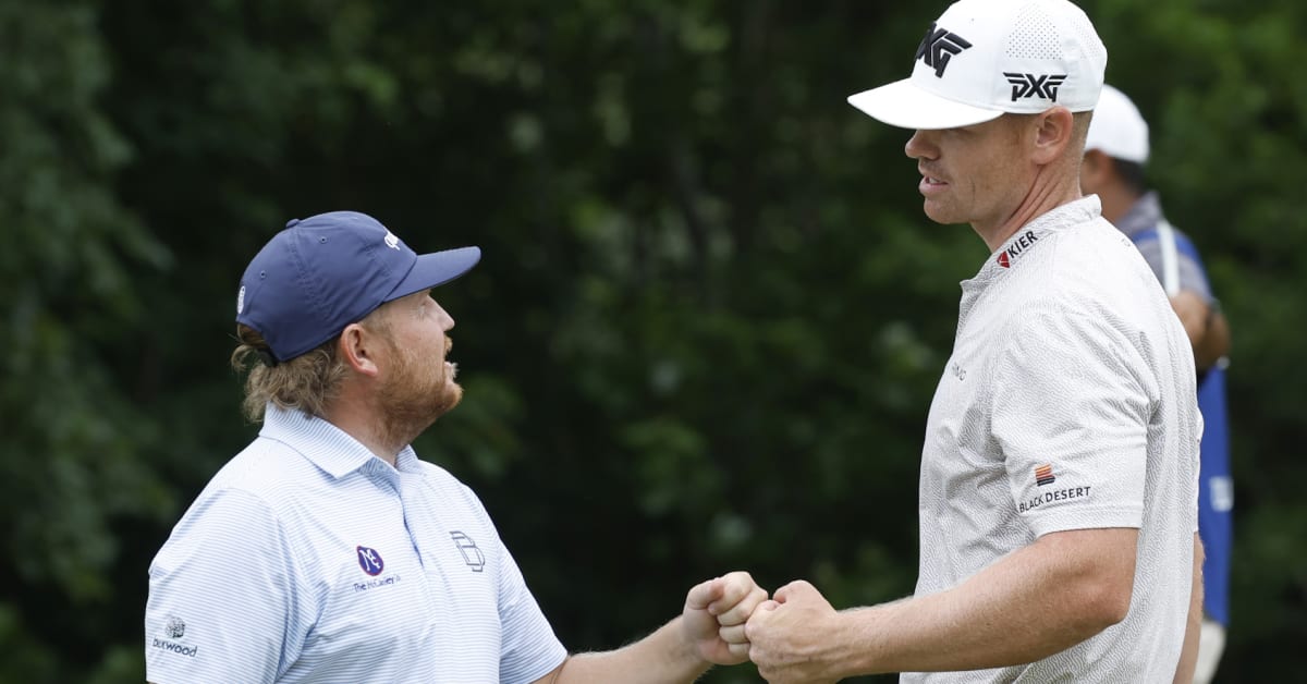 Former BYU teammates Patrick Fishburn, Zac Blair lead Zurich Classic of ...
