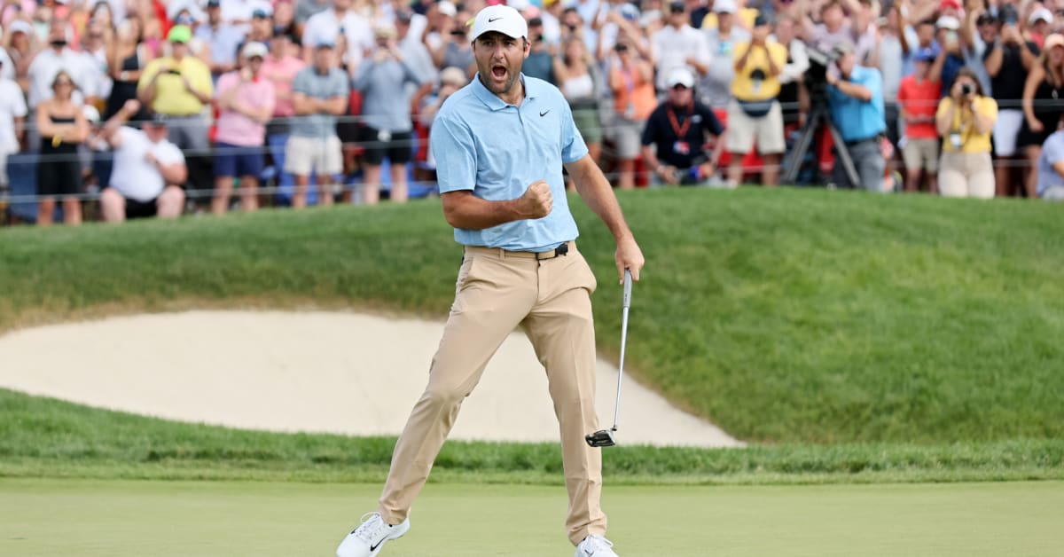 Scottie Scheffler picks up fifth victory of season at the Memorial Tournament presented by ...