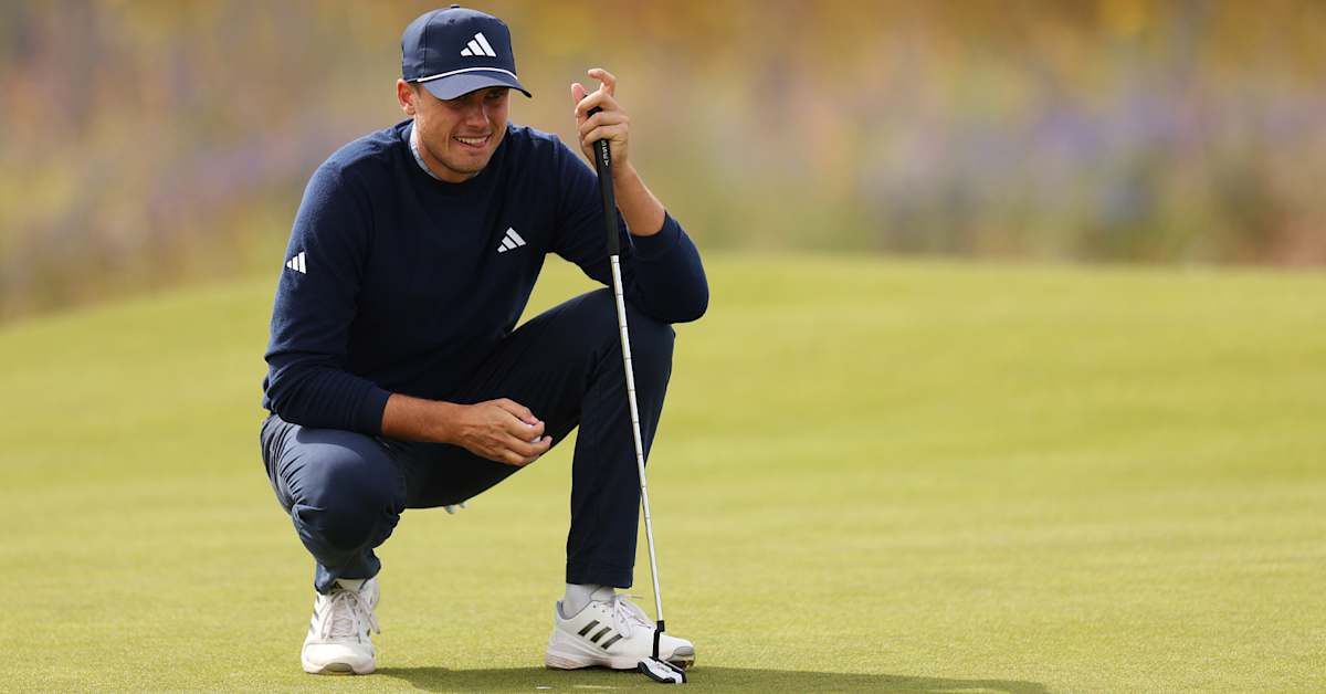 Ludvig Åberg shakes off crazy ball deflection, opens Genesis Scottish Open in 6-under 64 - PGA TOUR