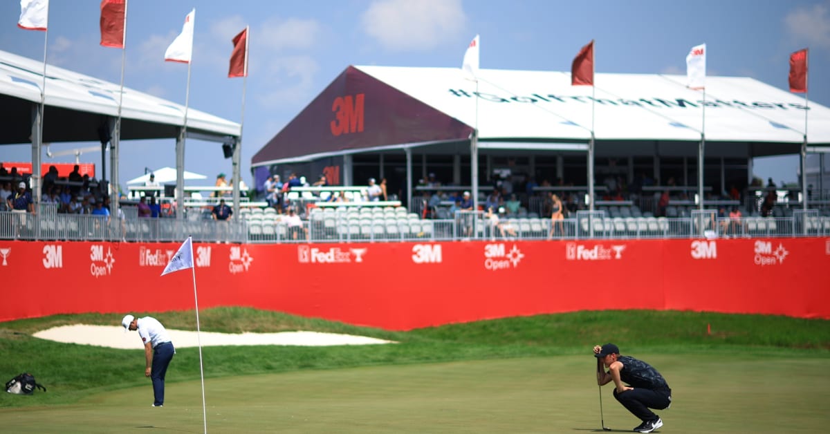 3M Open, Round 3: How to watch, featured groups, live scores, tee times, TV times - PGA TOUR