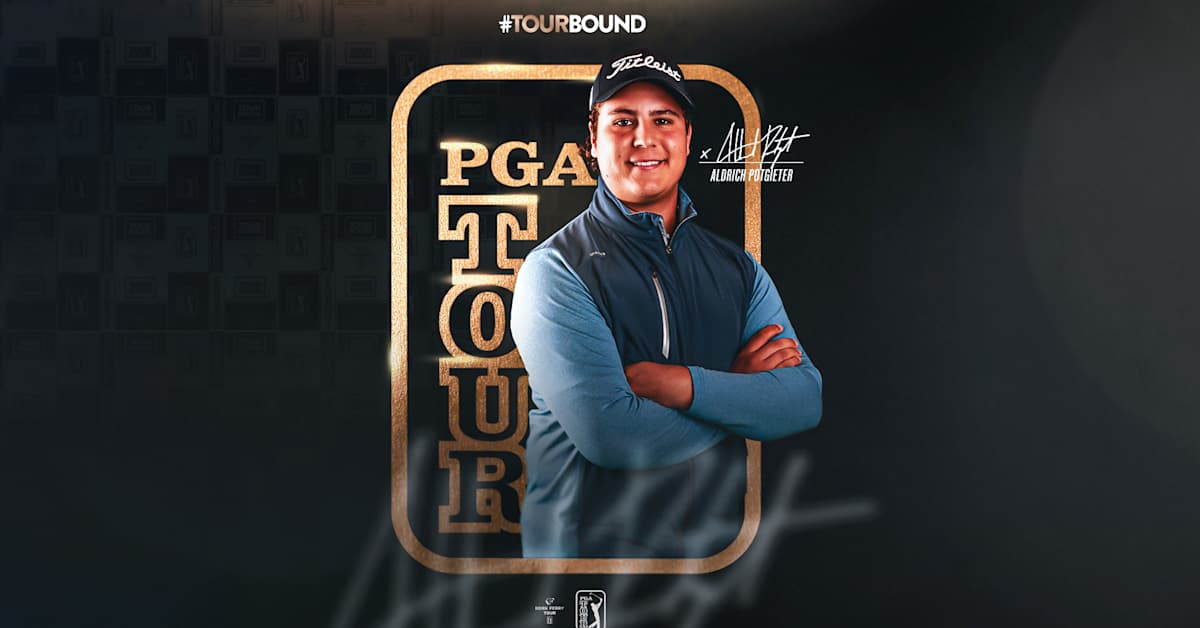 Prodigious Aldrich Potgieter continues rapid ascent with PGA TOUR card