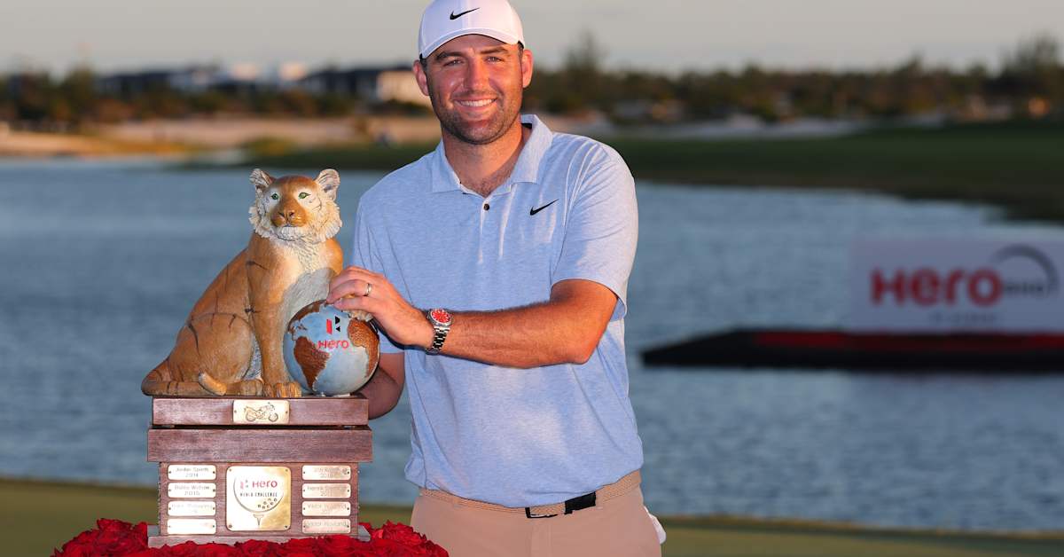 WiretoWire: Scottie Scheffler defends Hero World Challenge with new ...