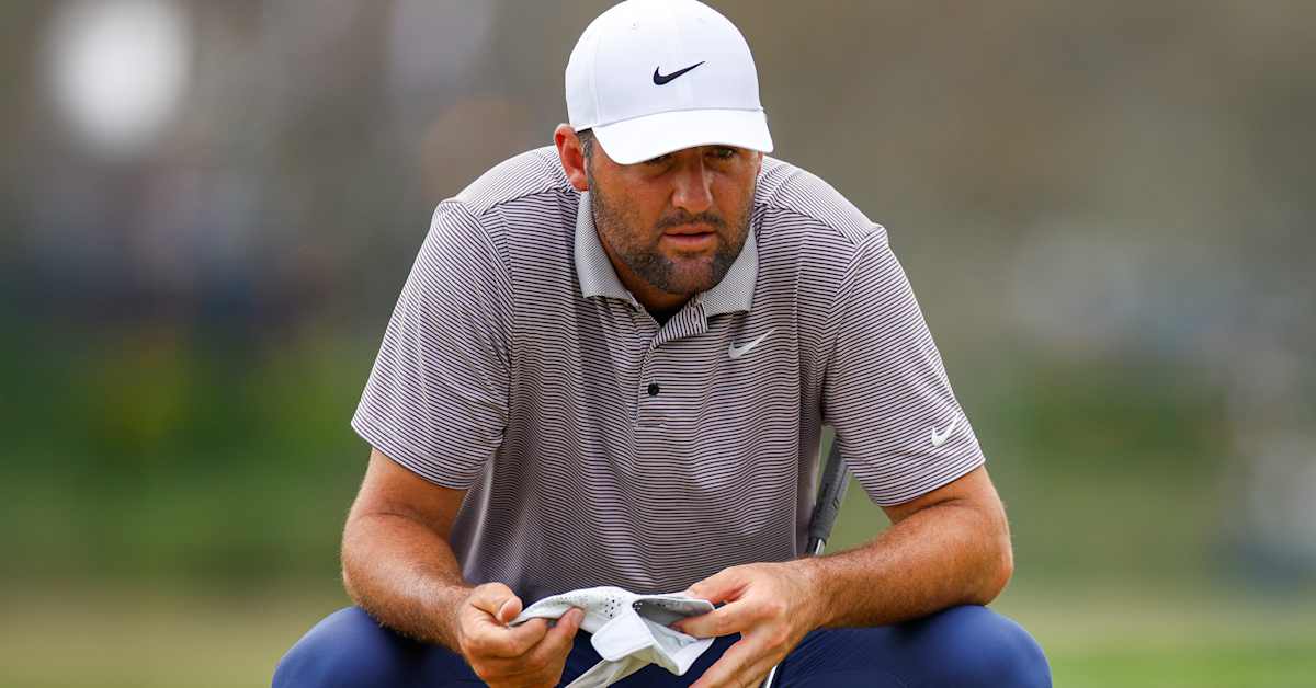 Scottie Scheffler dismisses putting woes, posts second-worst putting ...