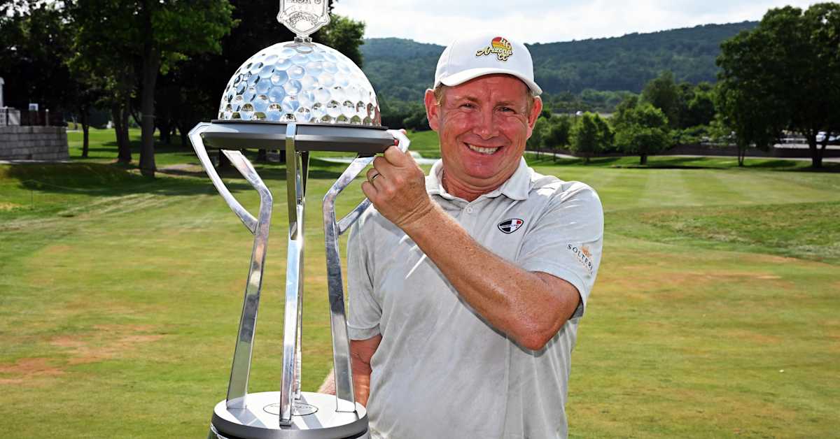 Steve Allan completes first wire-to-wire victory in DICK'S Open history ...