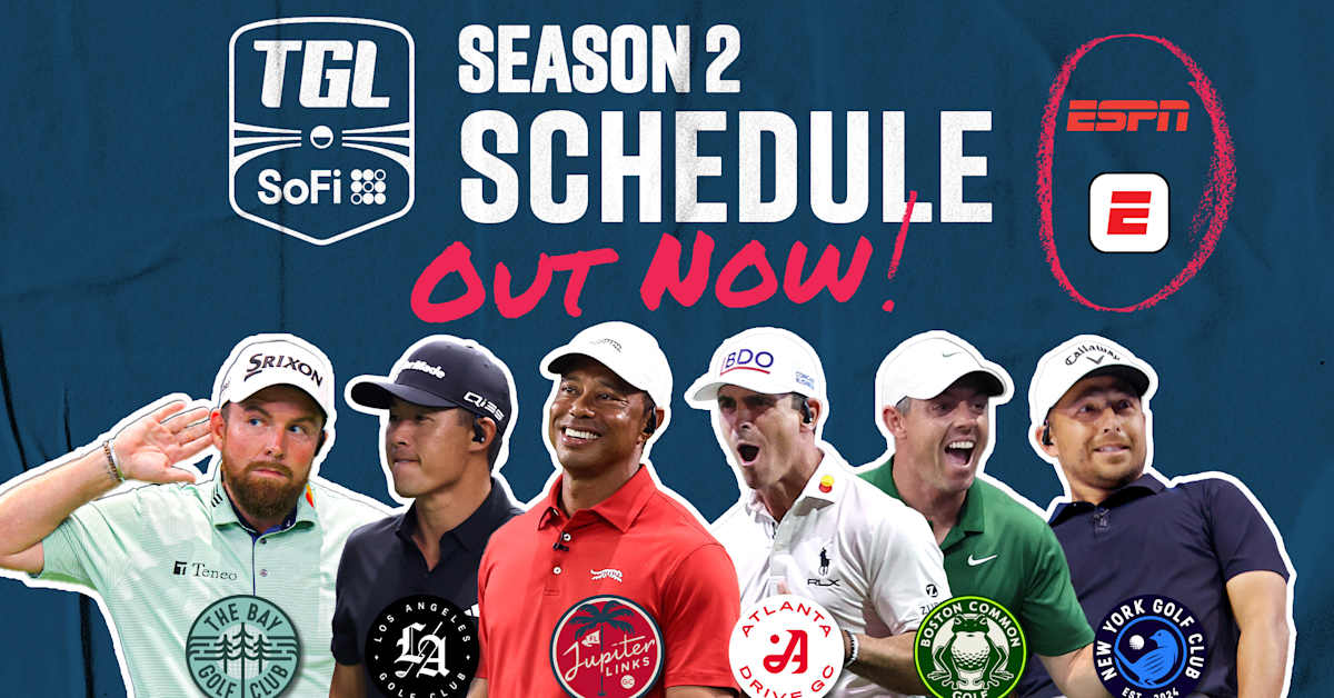 TGL, ESPN announce Season 2 schedule - PGA TOUR