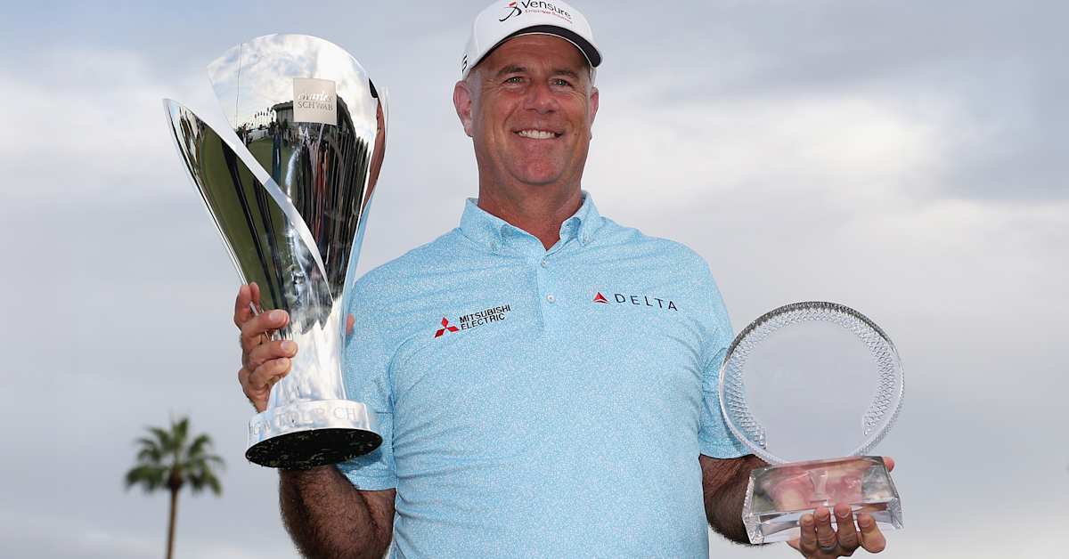 Stewart Cink wins PGA TOUR Champions season finale to secure Charles ...